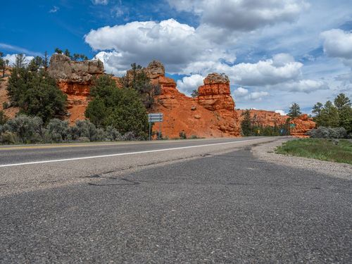 USA Road Trip: Scenic Byway through Utah's Beautiful Landscapes - HDRi ...