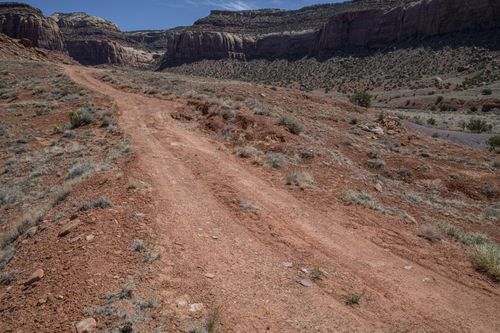 Utah Desert: A Rugged Landscape with Stunning Brown Slopes and Cloudy ...