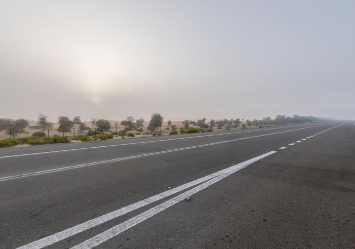 The Dawn in Liwa Desert, United Arab Emirates - HDRi Maps and Backplates