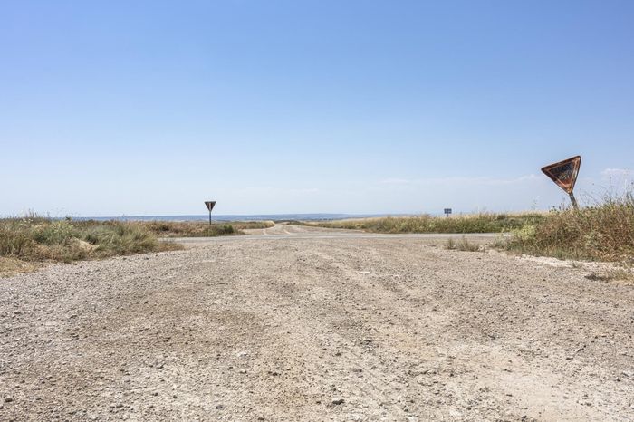 Scenic Road Trip through the Monegros Desert in Zaragoza, Spain - HDRi ...