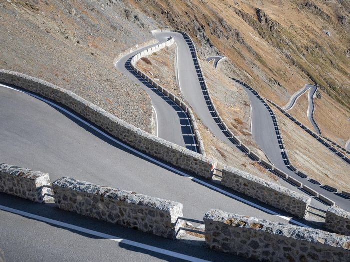 Aerial View of Stelvio Pass, Italy - HDRi Maps and Backplates