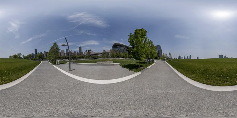 City Streetscape in New York, USA HDRi Maps and Backplates