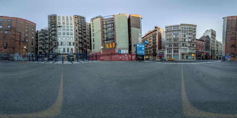 Urban Landscape in Manhattan, New York - HDRi Maps and Backplates