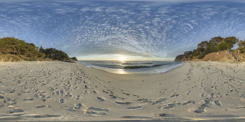Dawn at the San Francisco Shore - HDRi Maps and Backplates