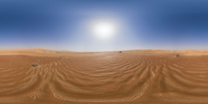 Exploring the Rugged Liwa Desert HDRi Maps and Backplates