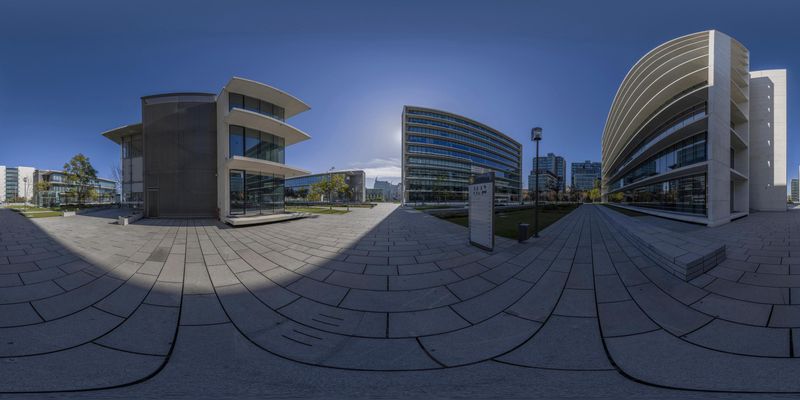 Urban Design in Lisbon HDRi Maps and Backplates