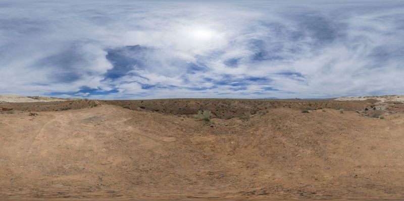 Landscape of Utah's Red Rock Desert HDRi Maps and Backplates