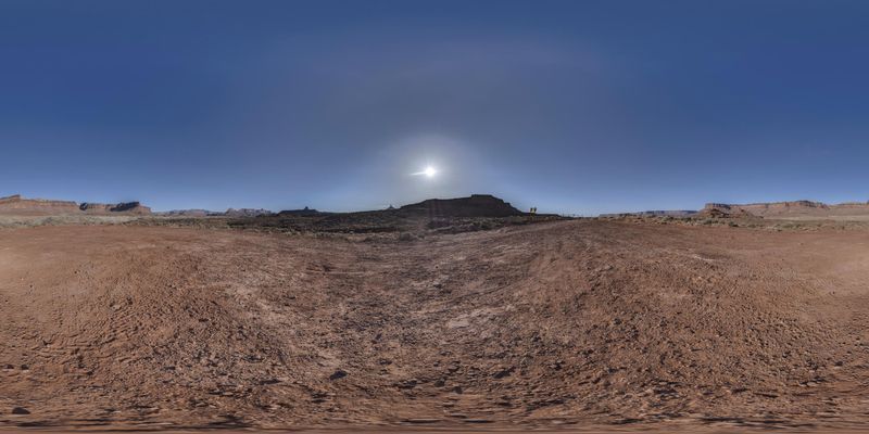 Red Rock Landscape in Utah, USA HDRi Maps and Backplates