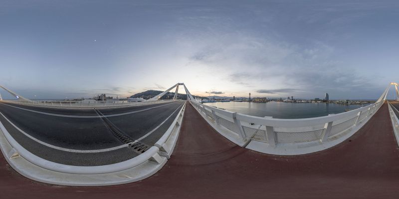 Barcelona City Lights: Exploring the Urban Design HDRi Maps and Backplates