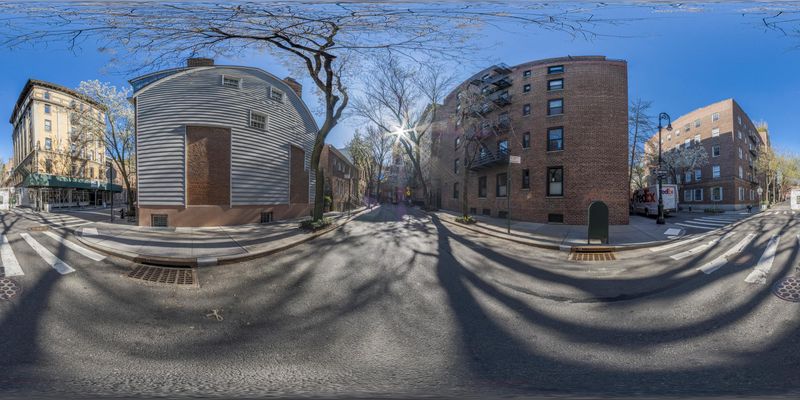Classic Architecture in Manhattan HDRi Maps and Backplates