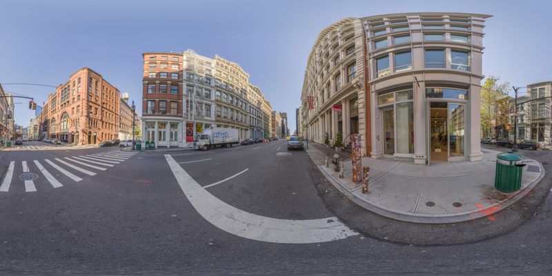 Urban Roadways of Manhattan, New York City HDRi Maps and Backplates
