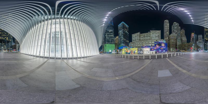 A Night in the City of New York HDRi Maps and Backplates