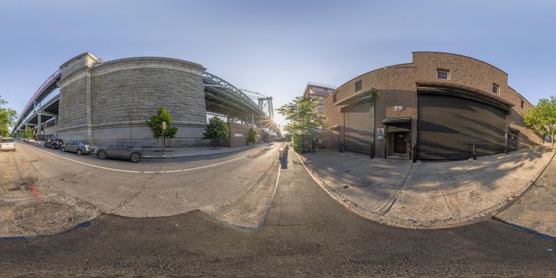 New York City at Dawn HDRi Maps and Backplates