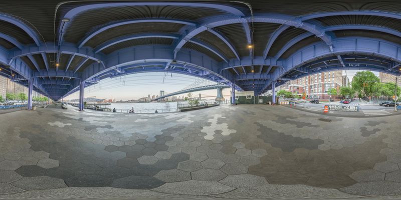 New York City from Above HDRi Maps and Backplates