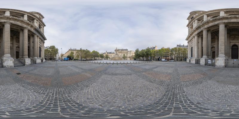 Classic Architecture in Paris, France - HDRi Maps and Backplates