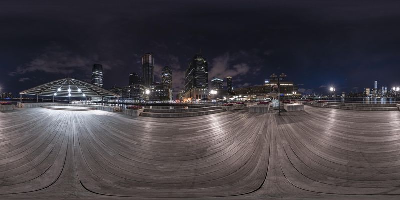 Manhattan Skyline, New York City, USA HDRi Maps and Backplates