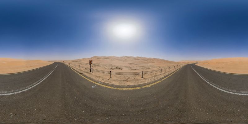 A Road Trip Through the Liwa Desert, UAE HDRi Maps and Backplates