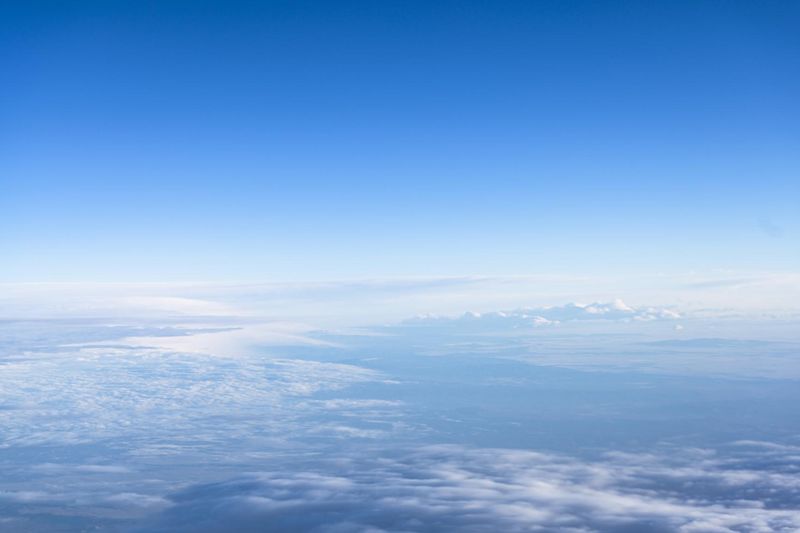 Aerial View of Clear Sky over the Arctic Ocean HDRi Maps and Backplates