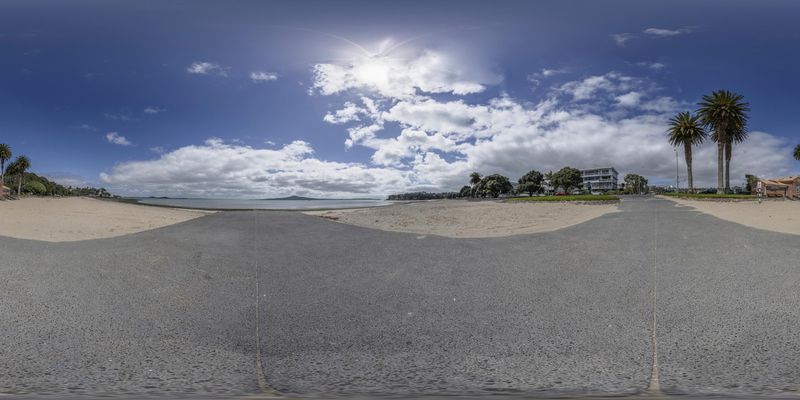 Coastal Landscape with Azure Ocean and Sandy Beach - HDRi Maps and ...