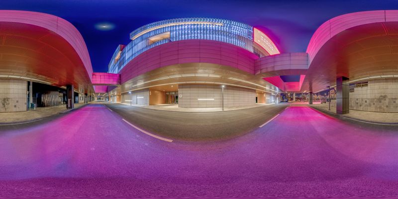 Night View of Modern Architecture in Shenzhen, China HDRi Maps and ...