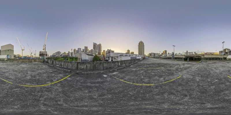 Modern Architecture in the Business District HDRi Maps and Backplates