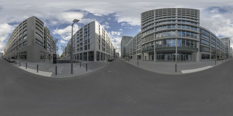 Exploring Berlin's Modern Urban Design HDRi Maps and Backplates