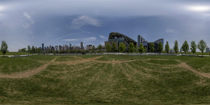 Urban Recreation in New York City HDRi Maps and Backplates
