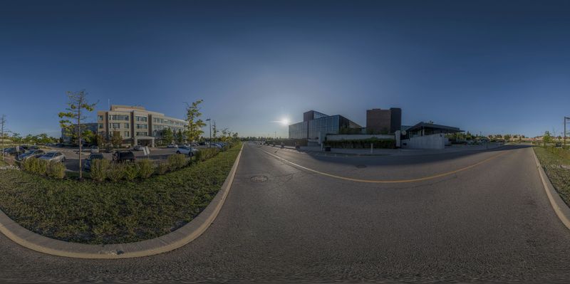 Modern Architecture in Toronto's Business District HDRi Maps and Backplates
