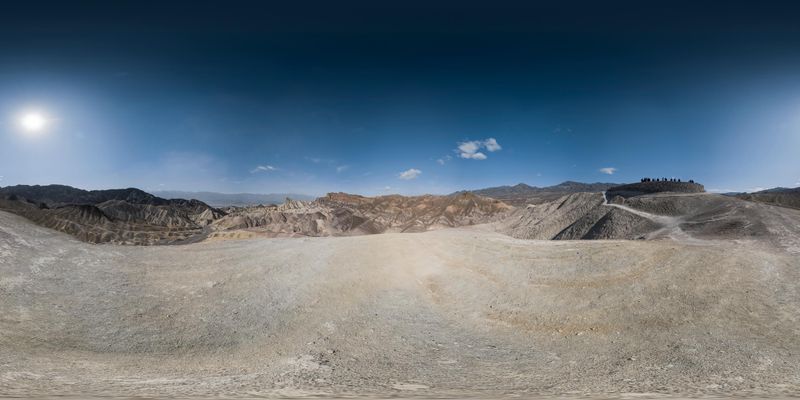 Scenic View of Death Valley National Park in California, USA - HDRi ...