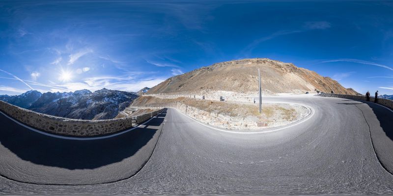Stelvio Pass: High in the Alps HDRi Maps and Backplates