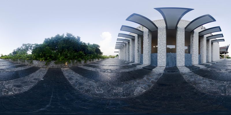 Modern Architecture in Mexico HDRi Maps and Backplates