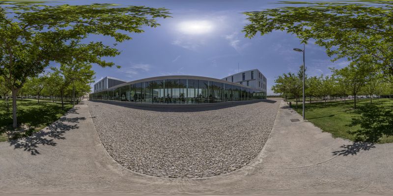Spain's Modern Glass-Walled Office Building: A Vision of Contemporary ...