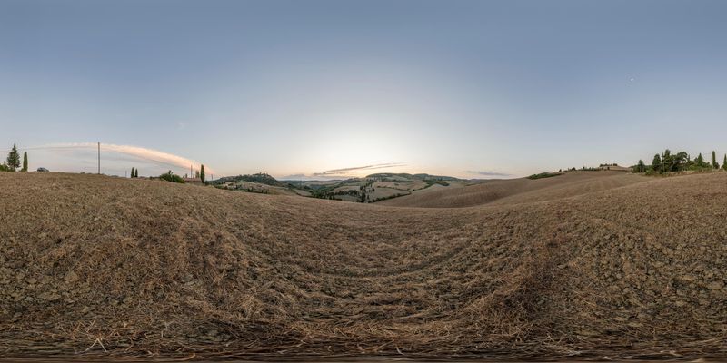 Tuscany in Italy - HDRi Maps and Backplates