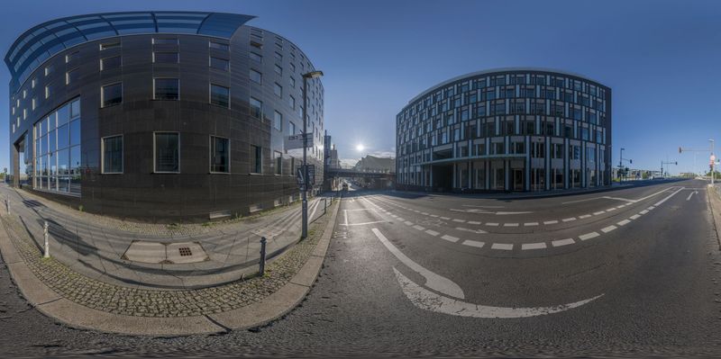 A City of Contrasts: Berlin, Germany HDRi Maps and Backplates
