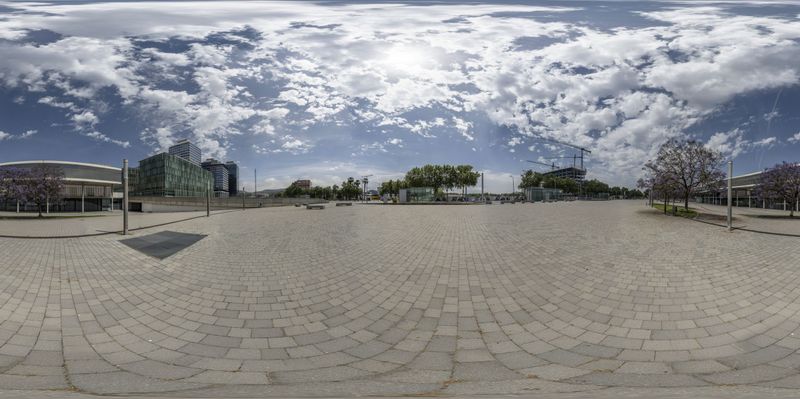 Barcelona's Modern Architecture: A Vibrant Cityscape HDRi Maps and ...