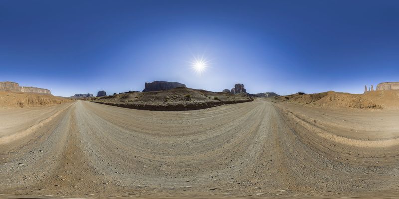 Desert Tracks: Off-Roading Adventures in Monument Valley HDRi Maps and ...
