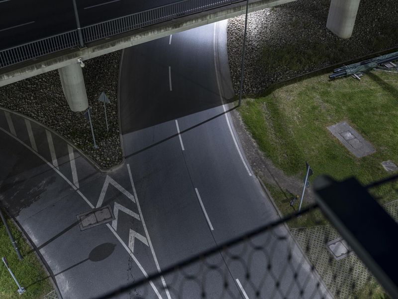 Aerial View of Berlin Germany Highway HDRi Maps and Backplates