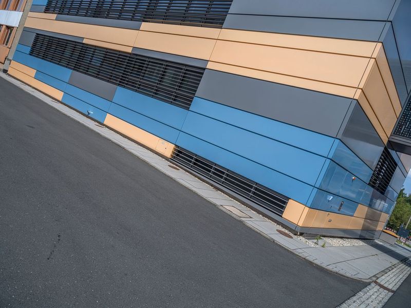 Aerial View of a Modern Warehouse in Germany HDRi Maps and Backplates
