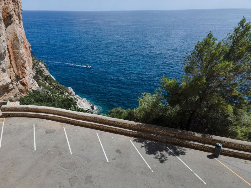 Aerial View of Mallorca, Spain with Coastal Landscape and Clear Sky ...
