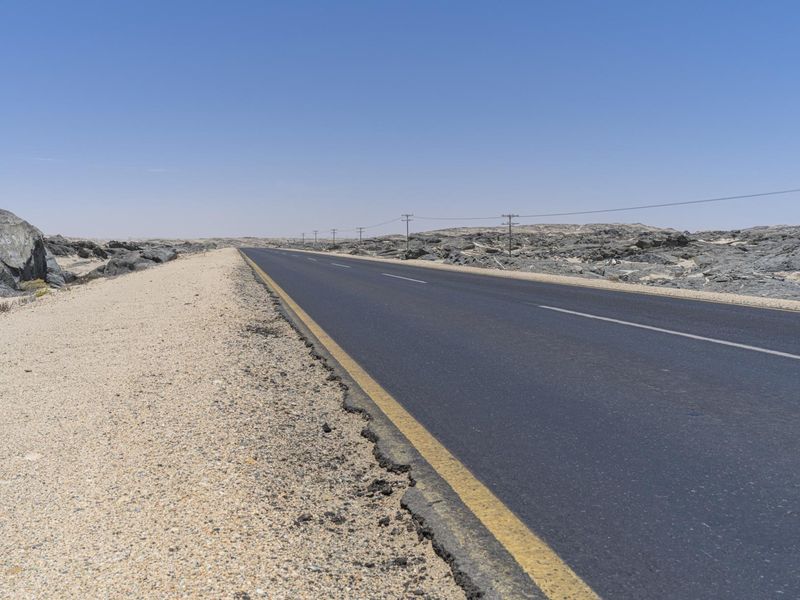 Africa's South Africa: Asphalt Thoroughfare in the Desert HDRi Maps and ...