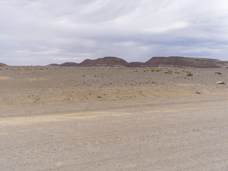 African Desert Terrain: Mountains and Clouds HDRi Maps and Backplates