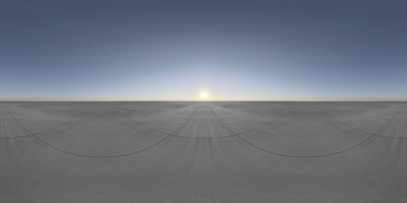 Airplane Window View: Sky and Sun HDRi Maps and Backplates