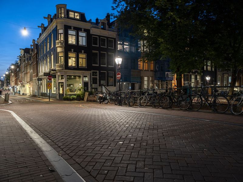 Amsterdam City: Street Lights at Night and Urban Design HDRi Maps and ...