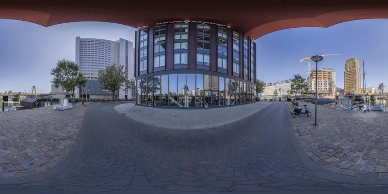 Amsterdam's Modern Architecture: A Glass Wall Masterpiece HDRi Maps and ...