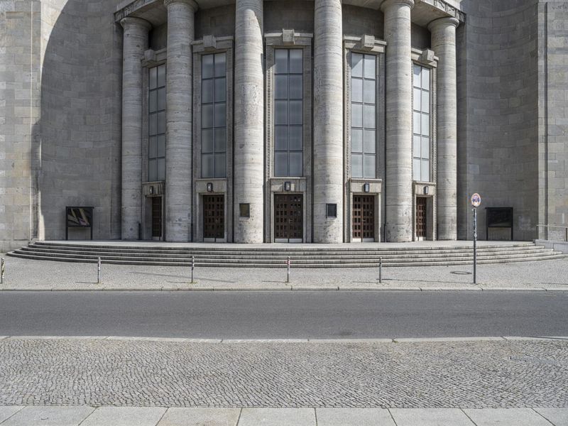 Ancient Roman Architecture in the City: Classic Facades HDRi Maps and ...