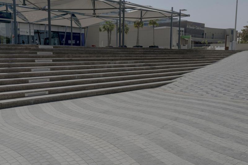 Architectural Structure in Abu Dhabi, UAE HDRi Maps and Backplates