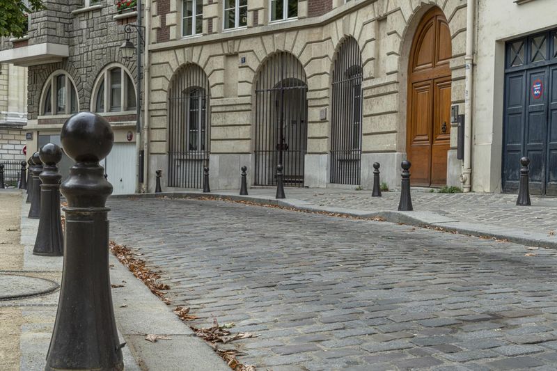 Classic Architecture in Paris at Dawn HDRi Maps and Backplates