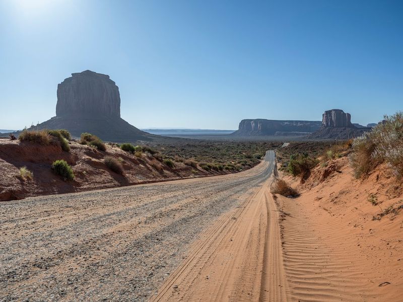 Arizona's Monument Valley Off-Road Track HDRi Maps and Backplates