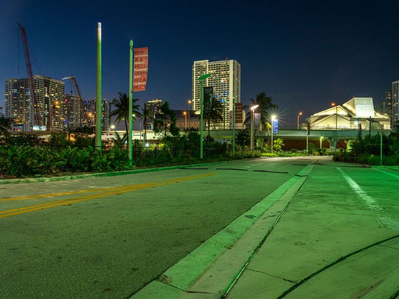 Exploring Miami's Art District: Street Lights and Urban Design