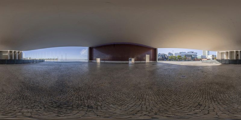 Artistic Reflection: A Mesmerizing Dome and Glass Window HDRi Maps and ...